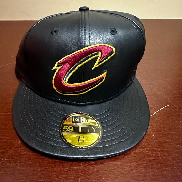 New Era | Accessories | New Era Mens Black 59fifty Cleveland Cavaliers ...